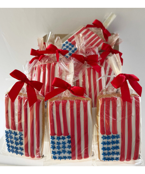 Patriotic American Flag Cookies | Marco Island Florist (FL) Same-Day ...